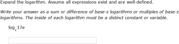 IXL - Product property of logarithms (Precalculus practice)