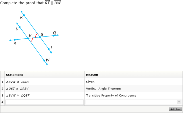 IXL - Proofs involving parallel lines I (Geometry practice)