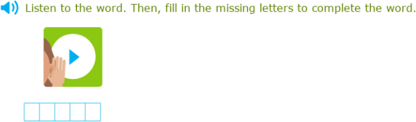 IXL | Spell words with final consonant patterns: ng, nk | Foundations 1 ...