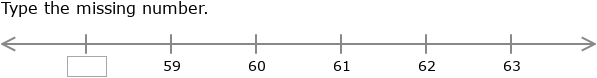 IXL | Number lines - up to 100 | Foundations 1 math