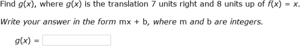 IXL - Translations of functions (Advanced algebra practice)