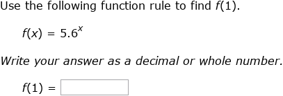 IXL - Evaluate exponential functions (Advanced algebra practice)