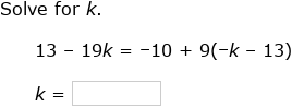 IXL - Solve linear equations (Advanced algebra practice)