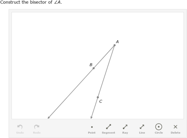 IXL - Construct an angle bisector (Geometry practice)