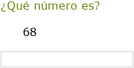 IXL | Provide numbers: 30‑100 | Spanish