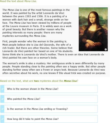 IXL | Read about art, music, and traditions | Foundations 2 language arts