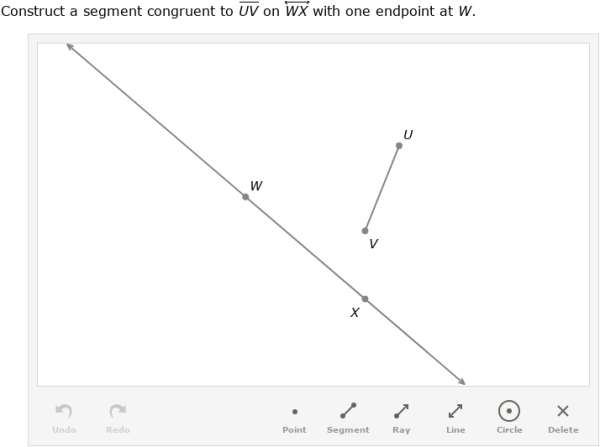 IXL - Construct a congruent segment (Geometry practice)