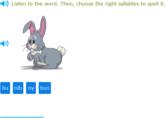 IXL | Spell words with open and closed syllables | Foundations 1 ...