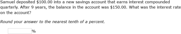 IXL - Compound interest: word problems (Advanced algebra practice)