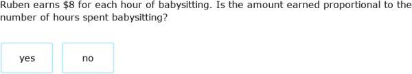 IXL | Identify proportional relationships: word problems | Intermediate ...