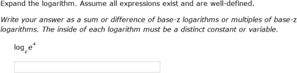 IXL - Power property of logarithms (Precalculus practice)
