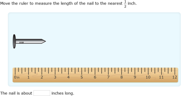 IXL | Measure using an inch ruler | Foundations 2 math